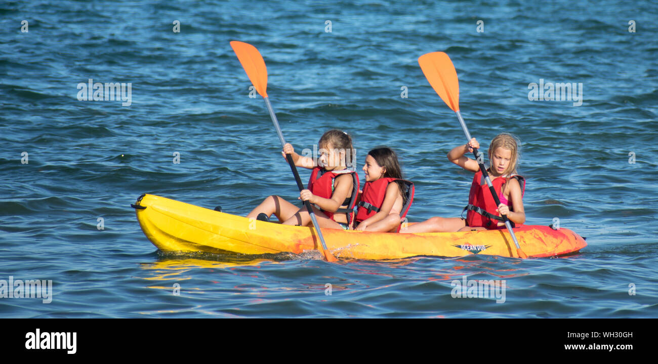 Kids On The Beach In Spain High Resolution Stock Photography and Images ...