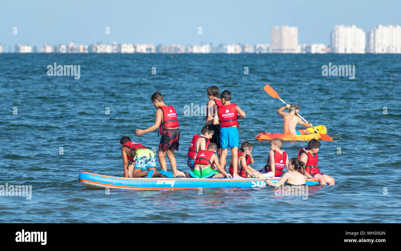 Kids On The Beach In Spain High Resolution Stock Photography and Images ...