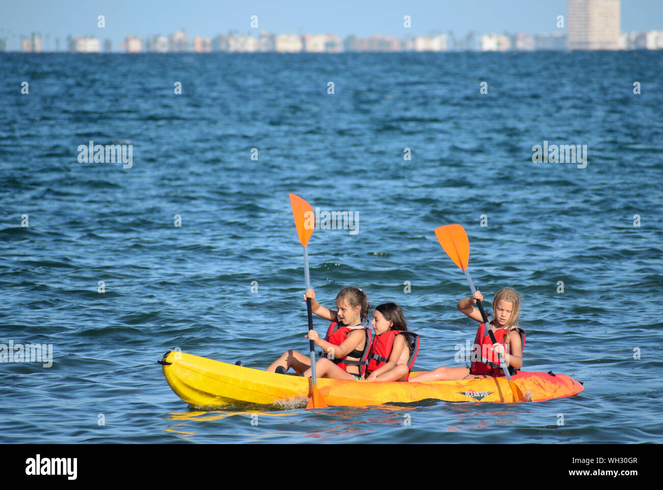 Kids On The Beach In Spain High Resolution Stock Photography and Images ...