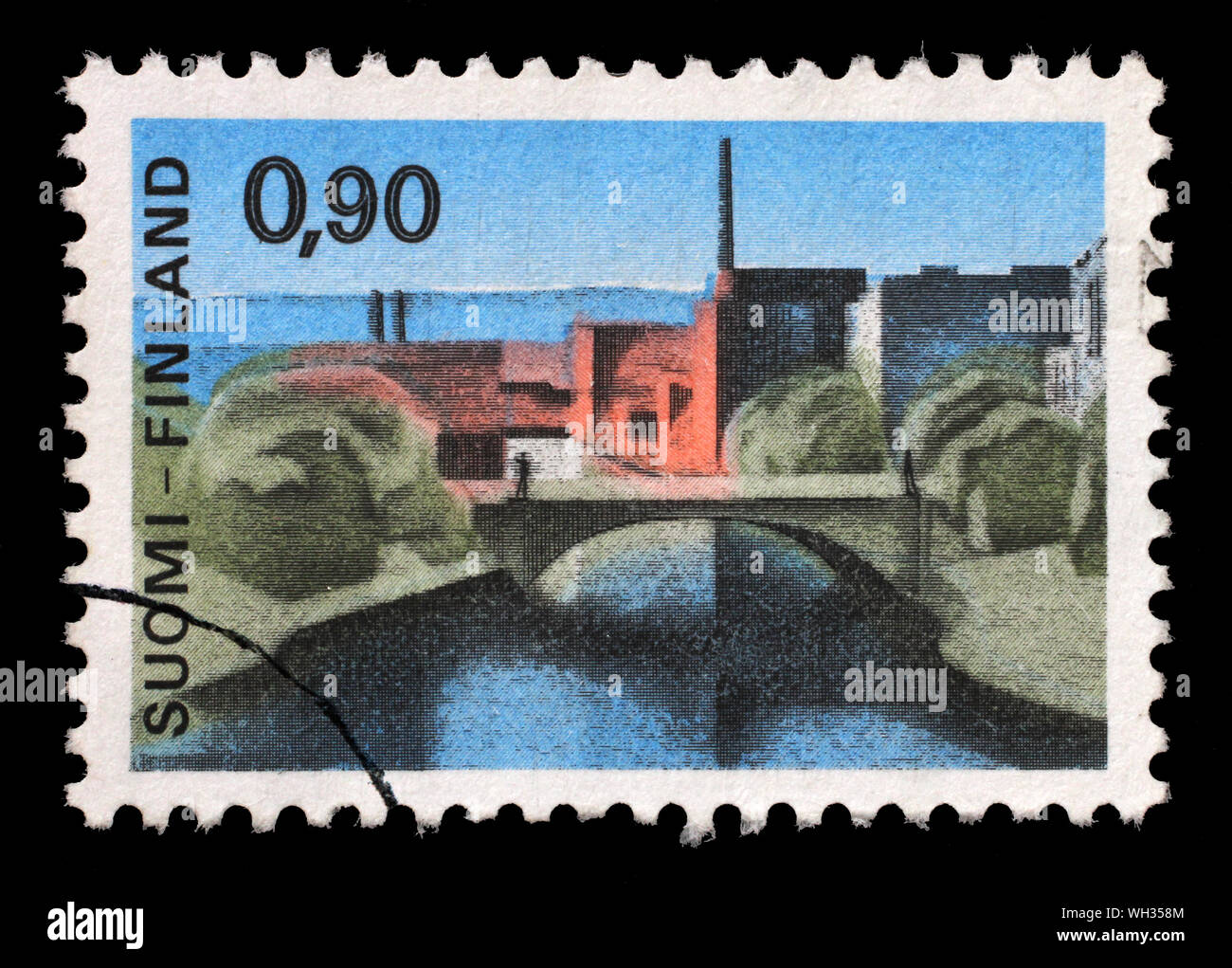 Finland postage stamp hi-res stock photography and images - Alamy
