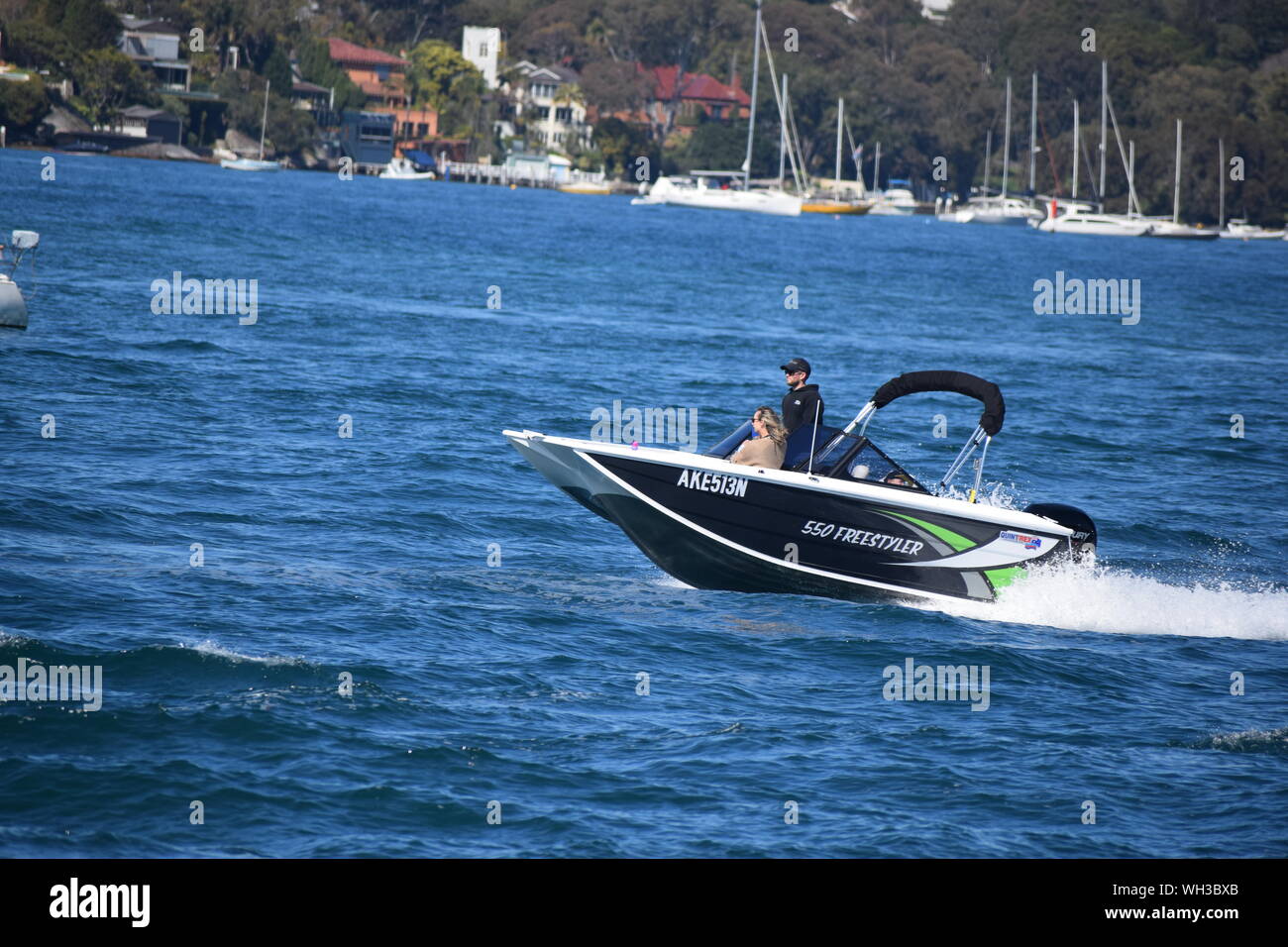 Sydney jet boat hi-res stock photography and images - Alamy