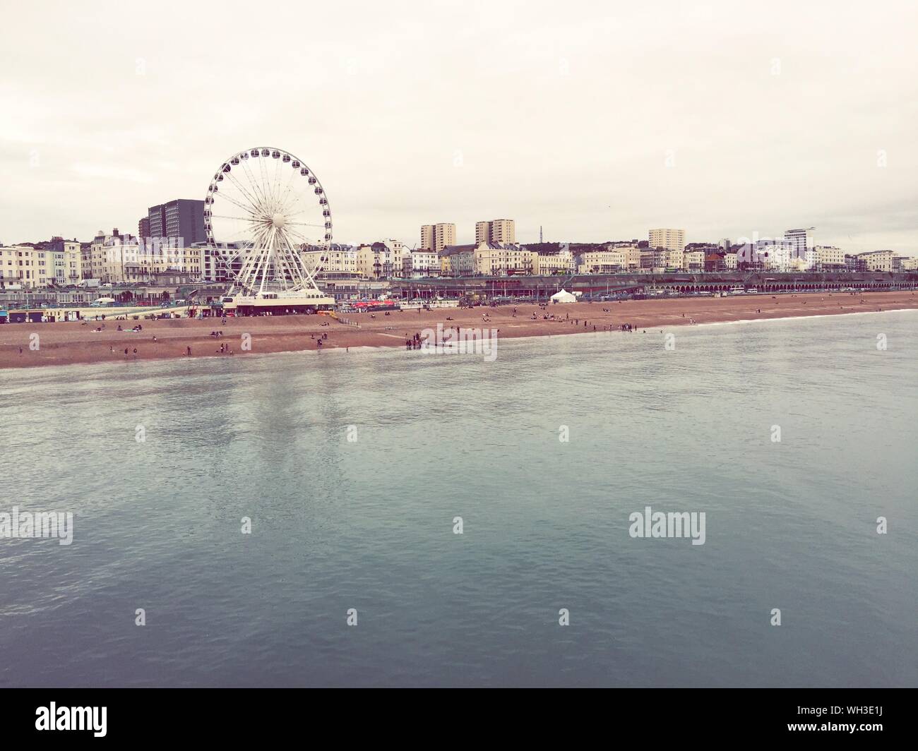 Aerial view brighton pier hi-res stock photography and images - Alamy