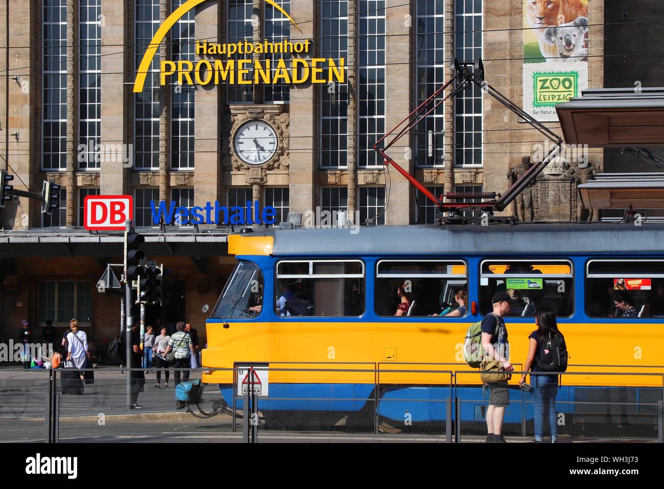 Leipzig electric tram hi-res stock photography and images - Alamy