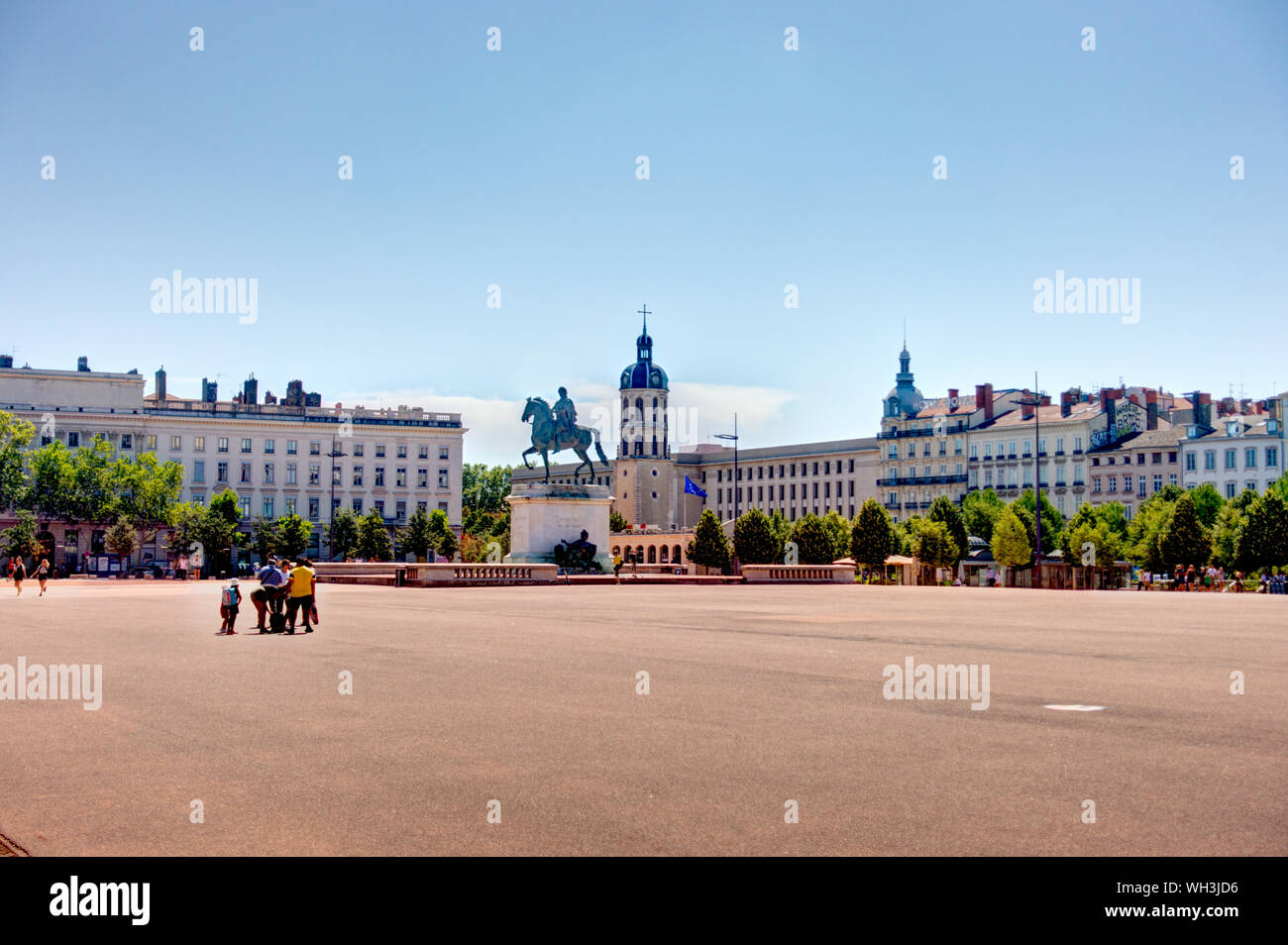 Lyon, Historical center, HDR image Stock Photo - Alamy