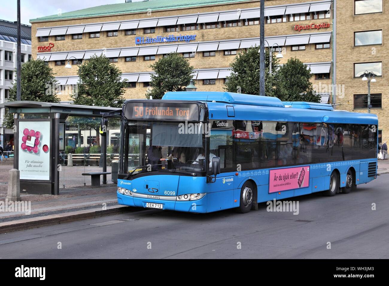 Swedish bus stop public transport hi-res stock photography and images ...