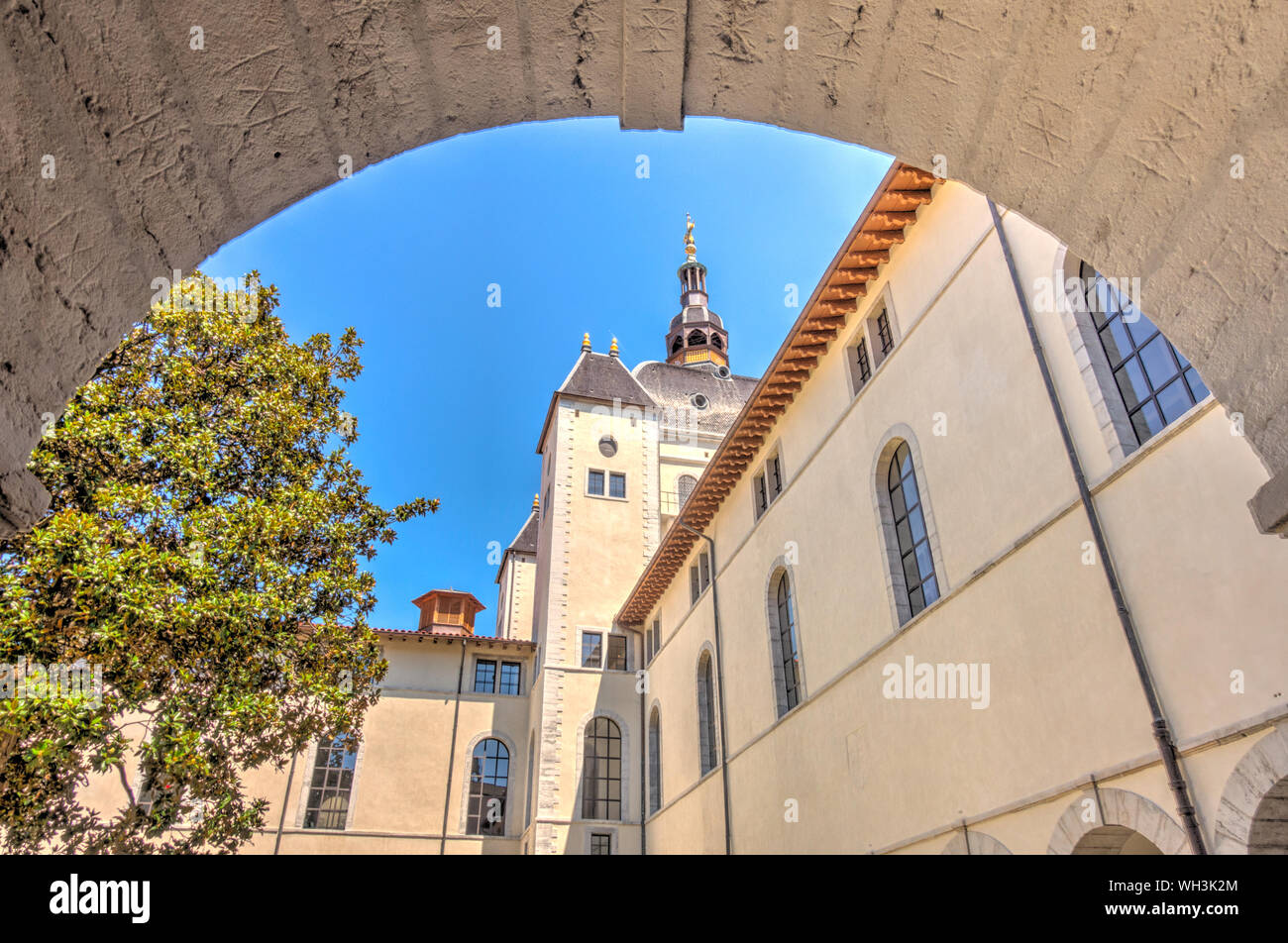 Lyon, Historical center, HDR image Stock Photo - Alamy