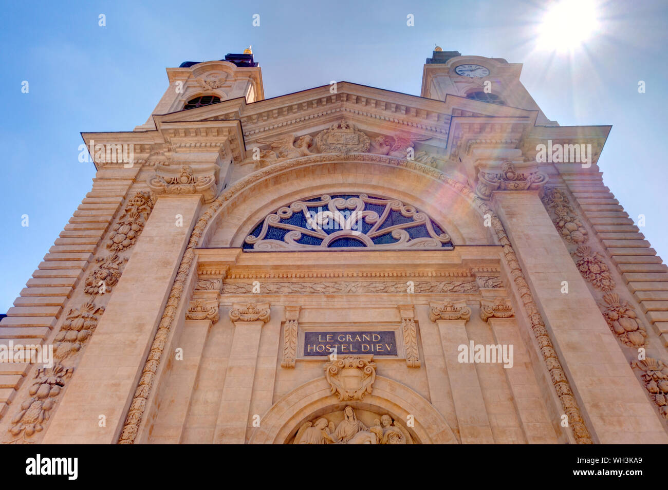 Lyon, Historical center, HDR image Stock Photo - Alamy