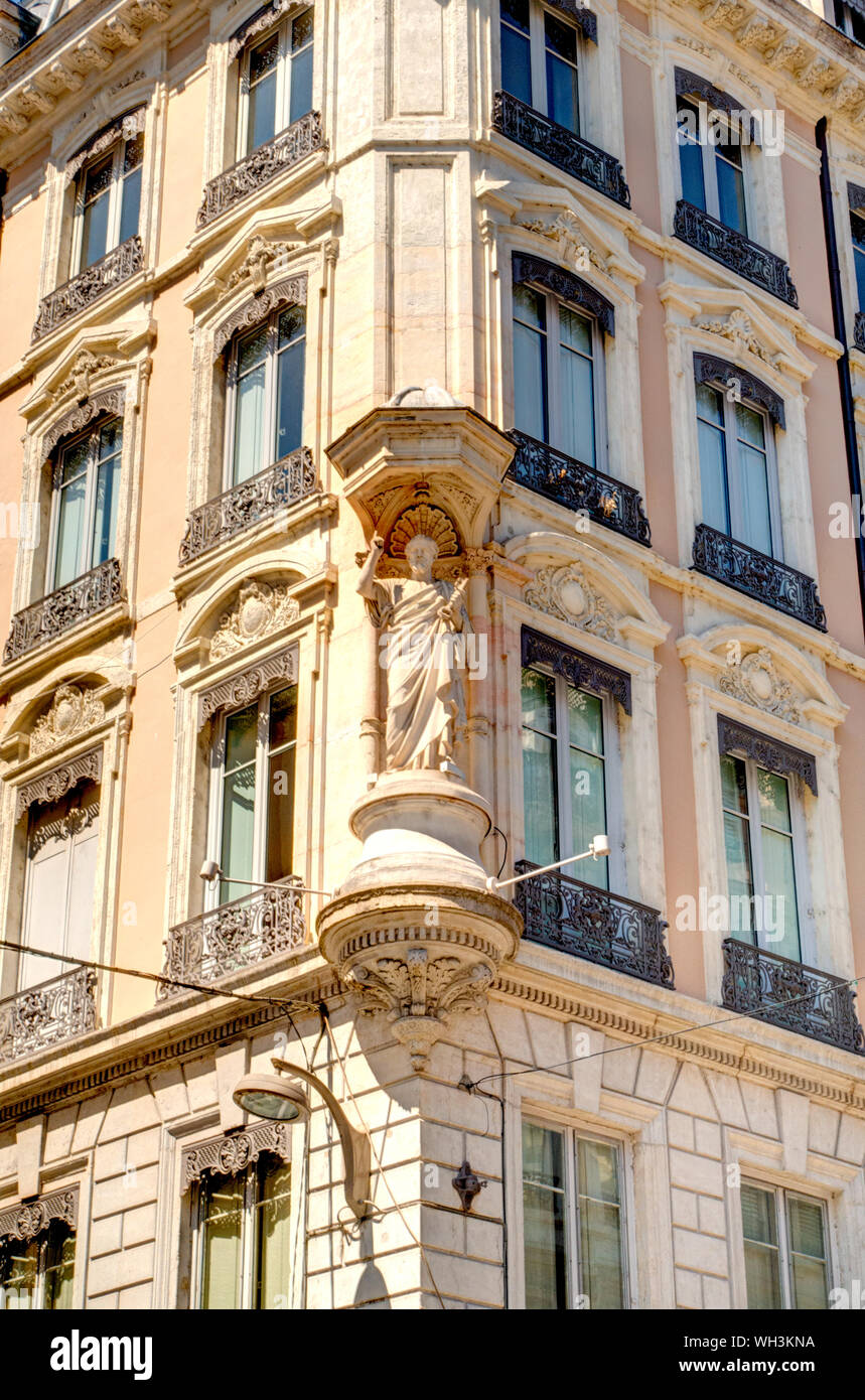 Lyon, Historical center, HDR image Stock Photo - Alamy
