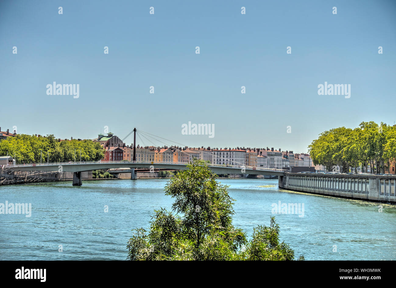 Lyon, Historical center, HDR image Stock Photo - Alamy