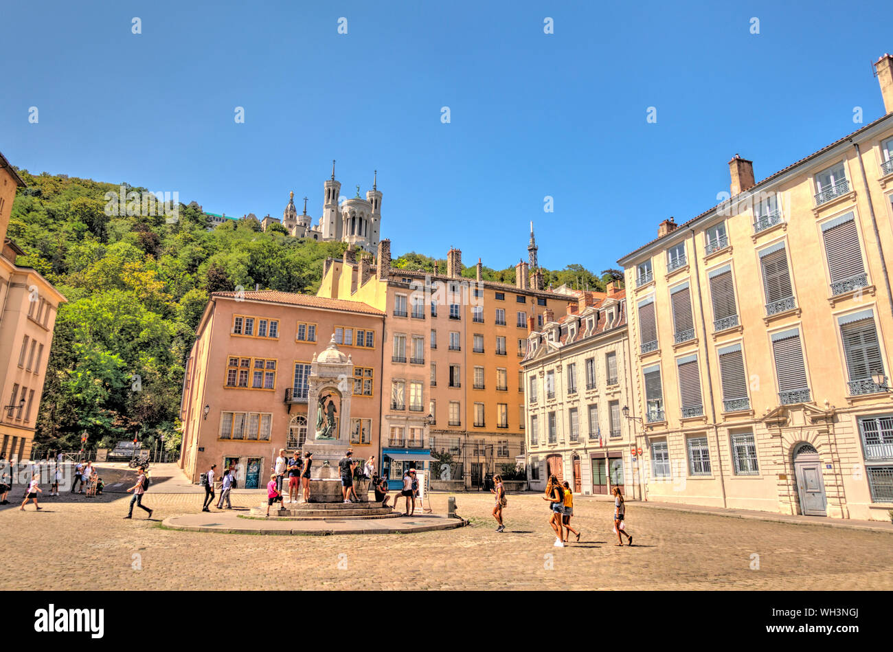 City center of lyon hi-res stock photography and images - Alamy