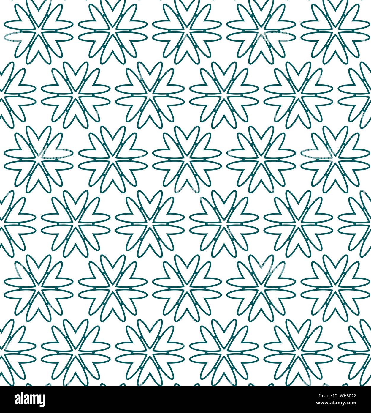 Geometric ornamental vector pattern. Seamless design texture Stock ...