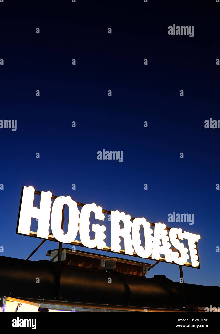 Hog roast sign hi-res stock photography and images - Alamy
