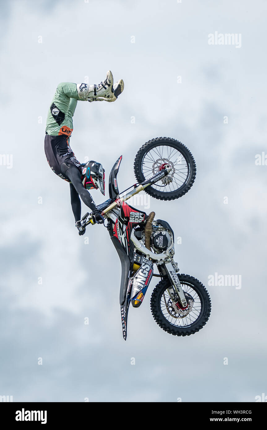 Bolddog fmx motorbike display team hi-res stock photography and images ...