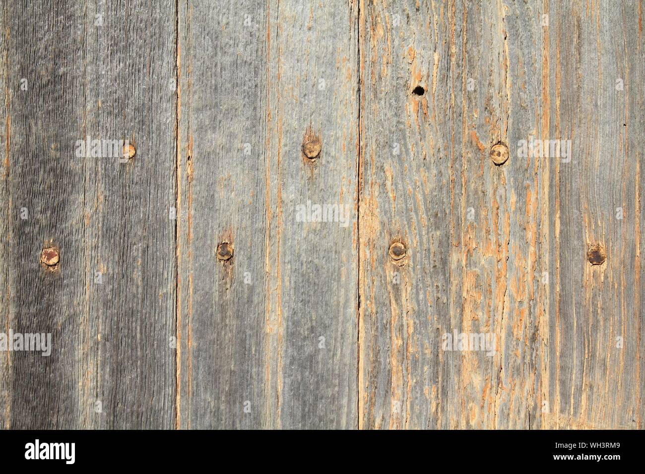 Wooden plank background - flat wood surface backdrop Stock Photo - Alamy