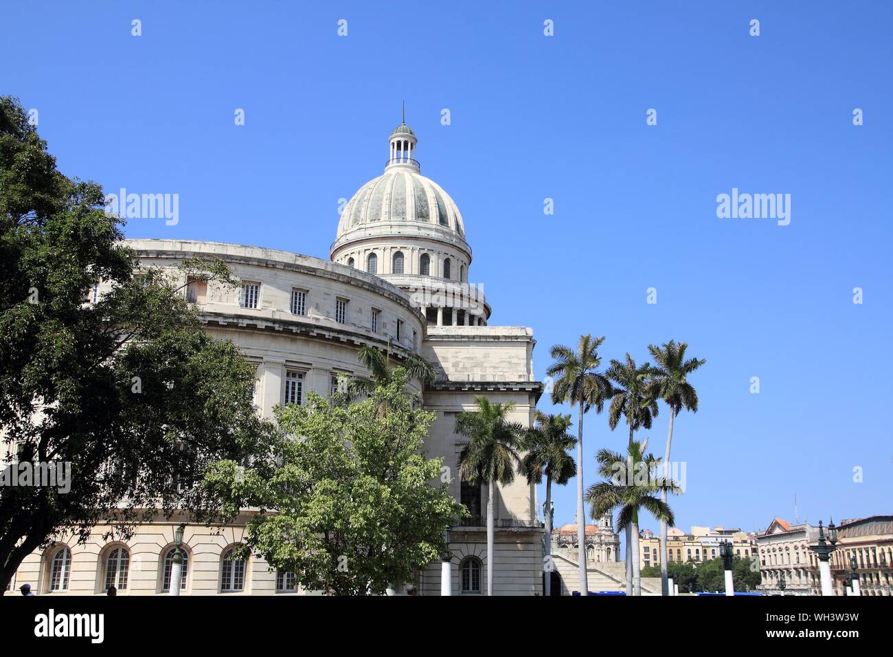 Havana, Cuba - government building of National Capitol (Capitolio Stock ...