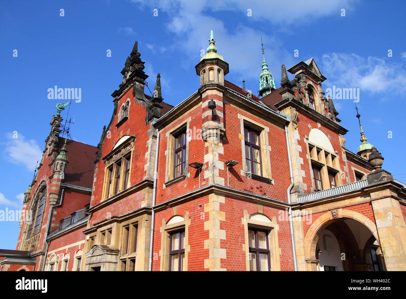 Poland - Gdansk city (also know nas Danzig) in Pomerania region ...