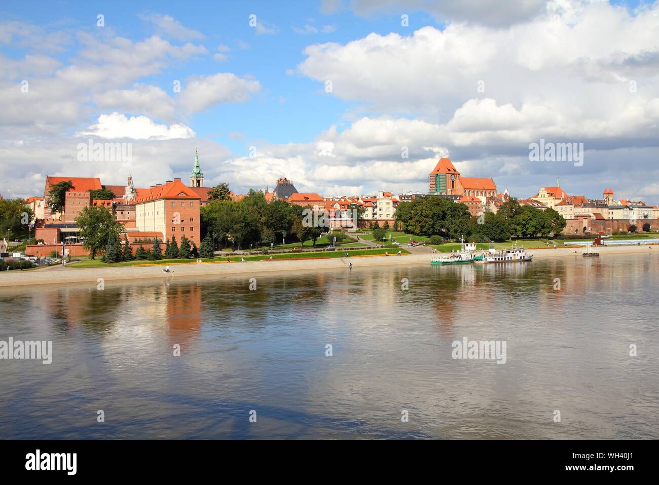 Poland - Torun. Old Town is listed as UNESCO World Heritage Site Stock ...