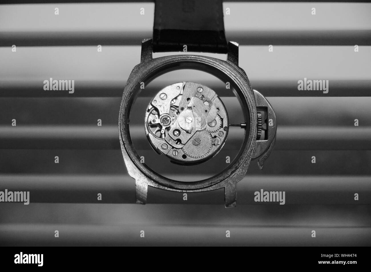 Wristwatch detail Black and White Stock Photos & Images - Alamy