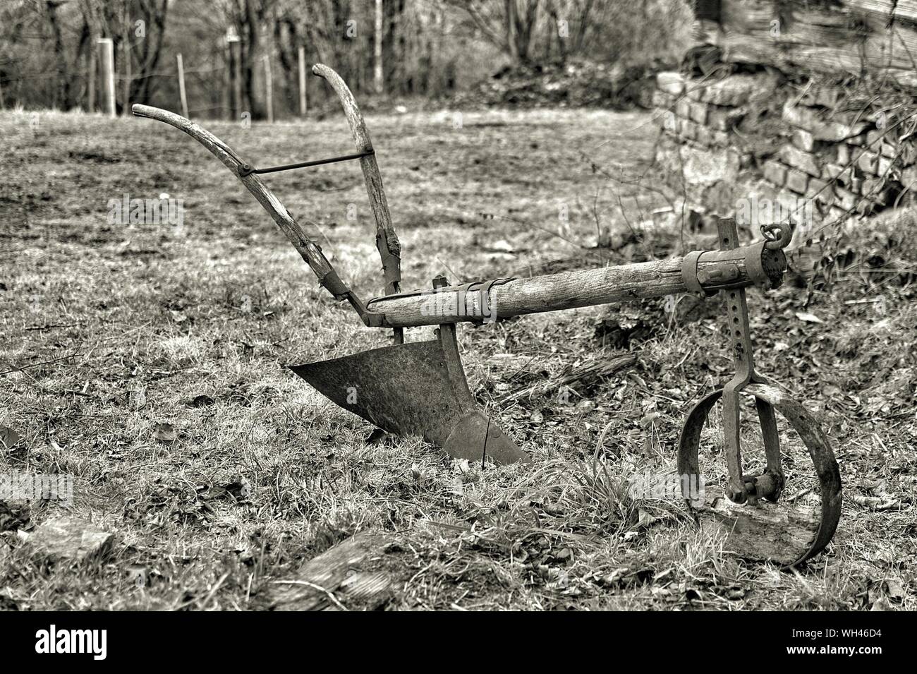 Old Plow High Resolution Stock Photography and Images - Alamy