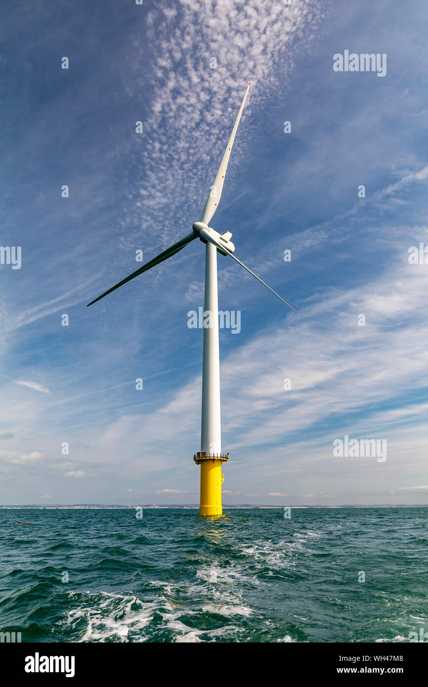Offshore wind turbine water hi-res stock photography and images - Alamy