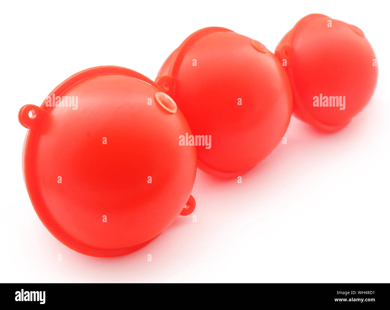 Bubble float for casting in angling fishing over white background Stock ...