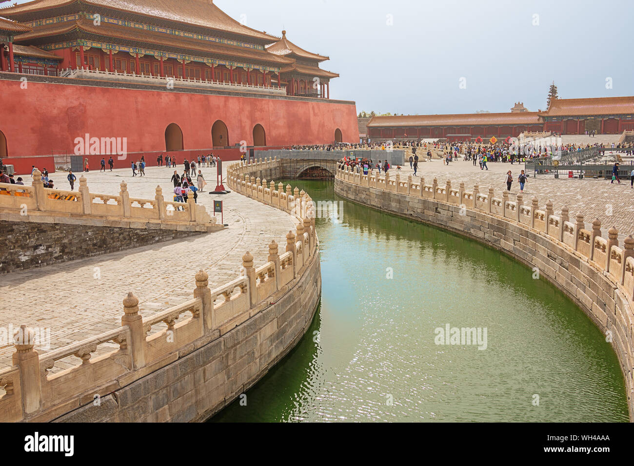 Editorial: BEIJING, CHINA, April 5, 2019 - The Meridian Gate and the ...