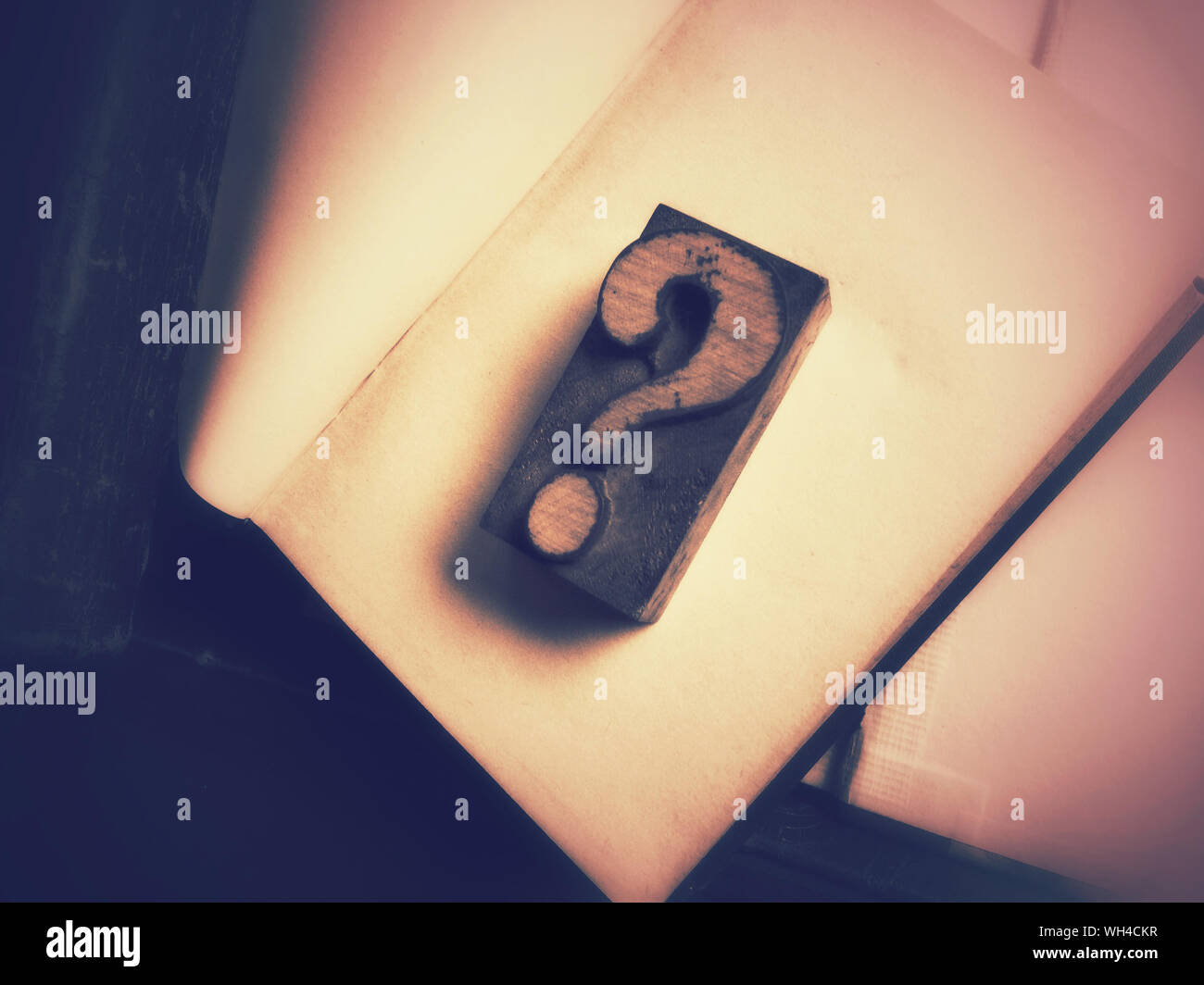 Question Mark Block High Resolution Stock Photography and Images - Alamy