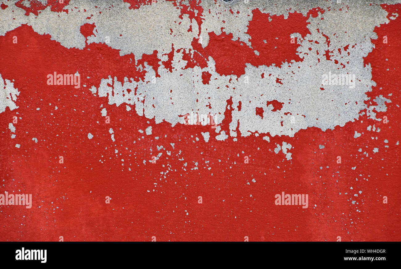 Red and white concrete wall hi-res stock photography and images - Alamy