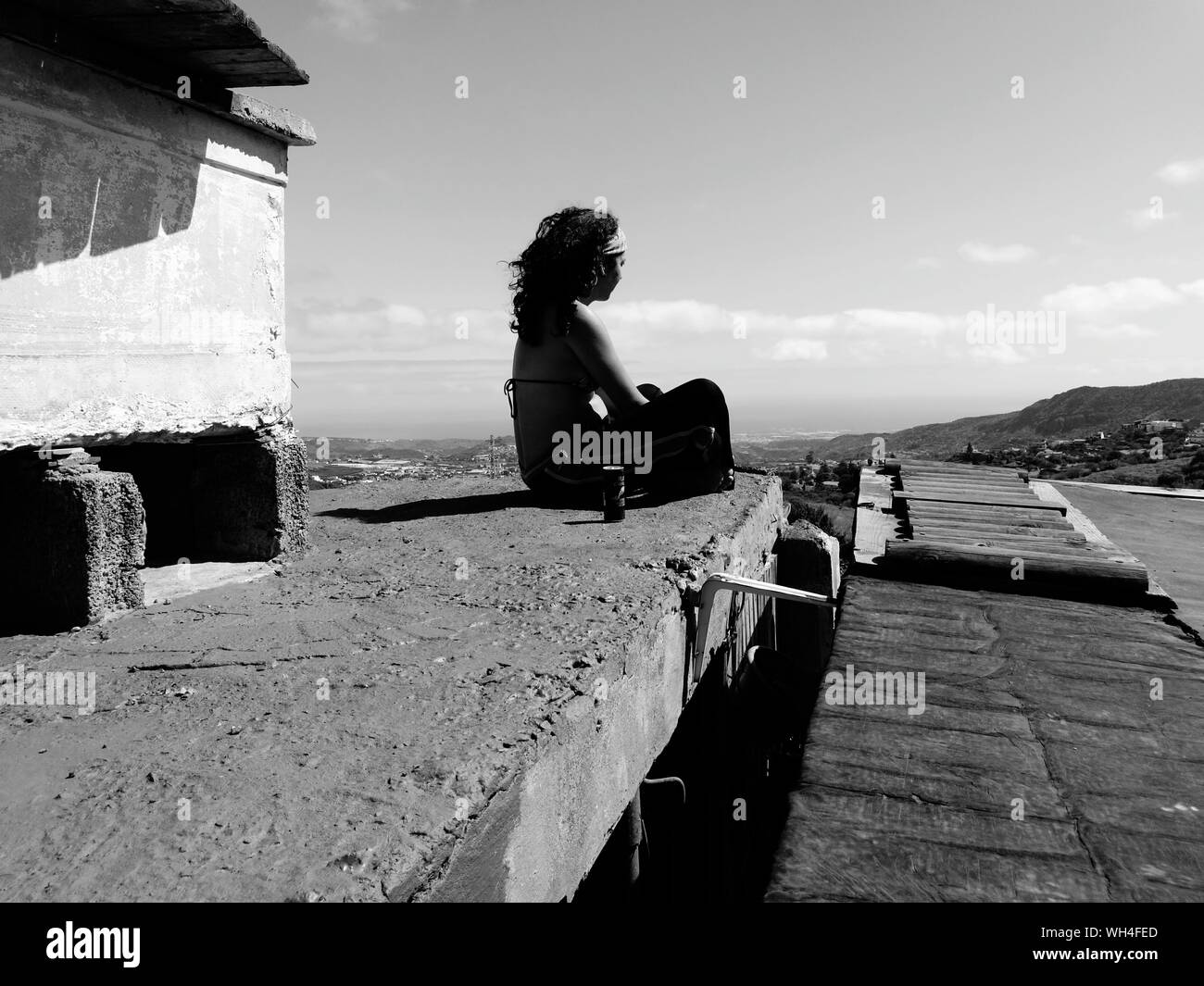 Top view women sitting hi-res stock photography and images - Alamy