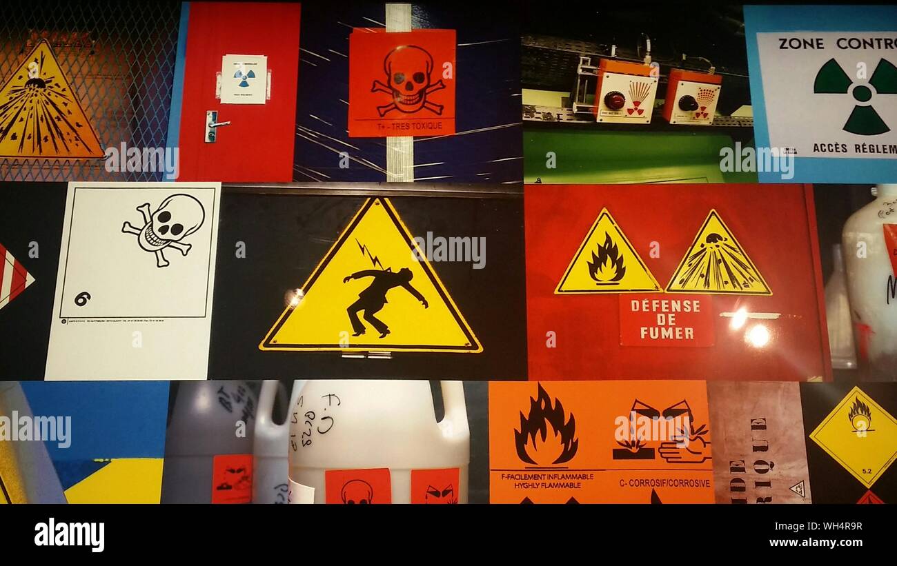 Various signs hi-res stock photography and images - Alamy