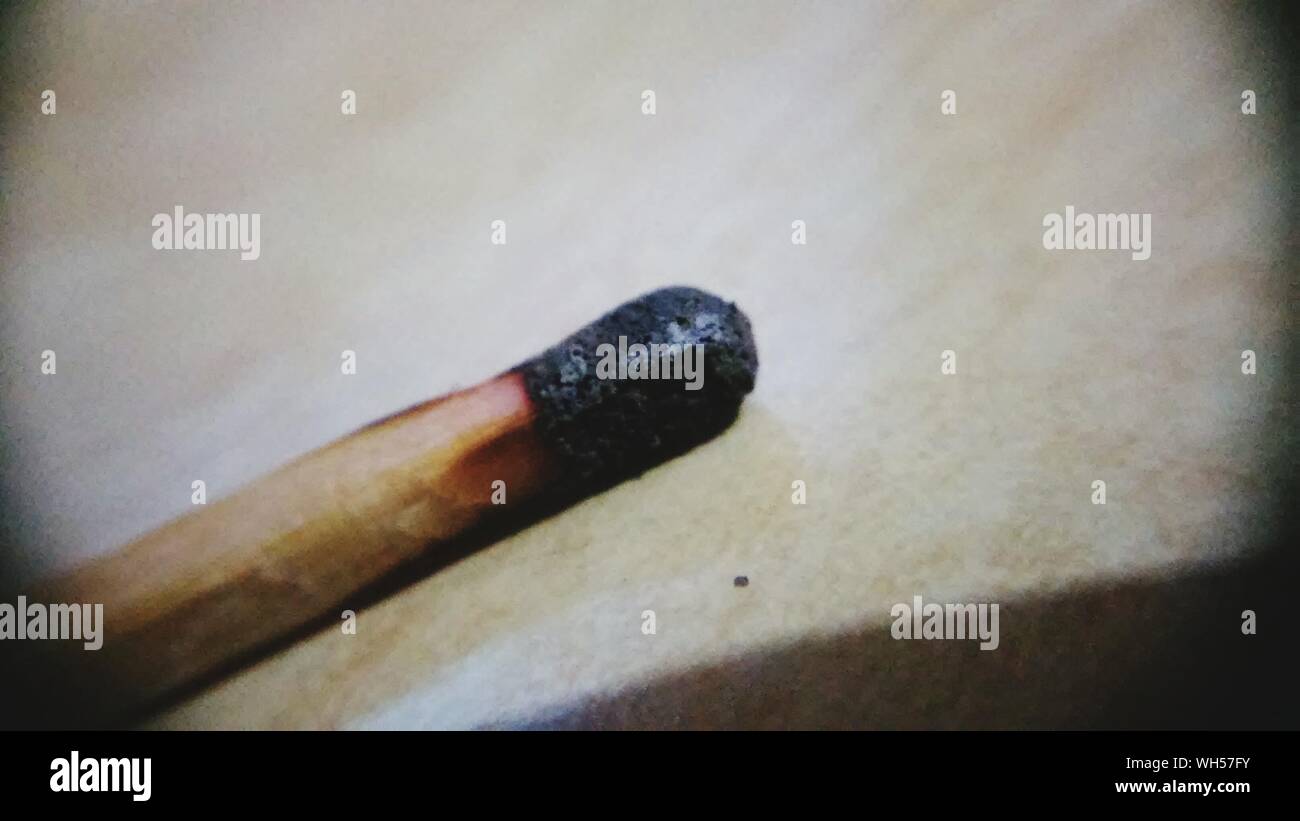 Burnt matchstick hi-res stock photography and images - Alamy