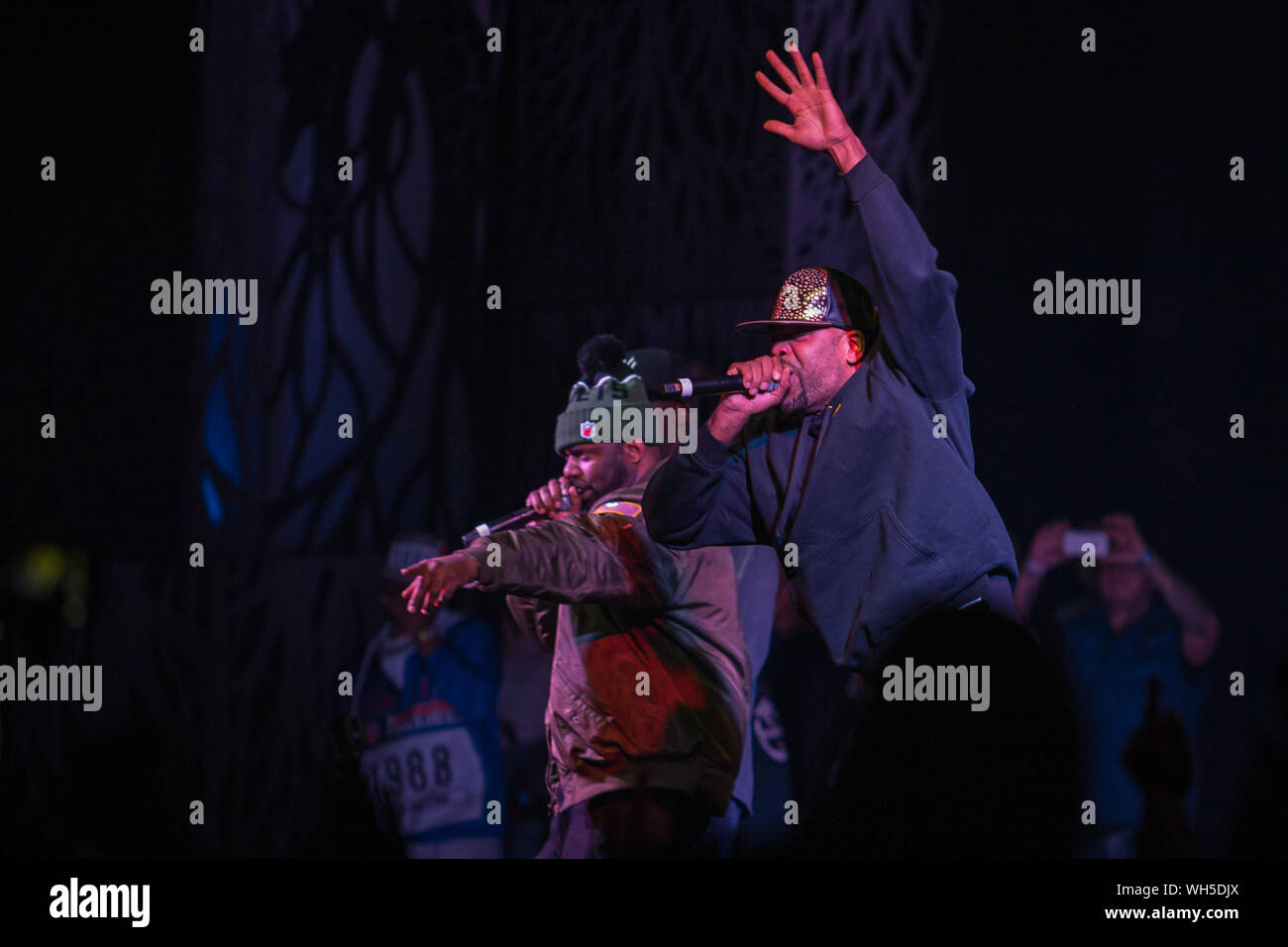 MOSCOW-13 NOVEMBER,2015: Rap concert of hip hop band Wu-Tang Clan ...