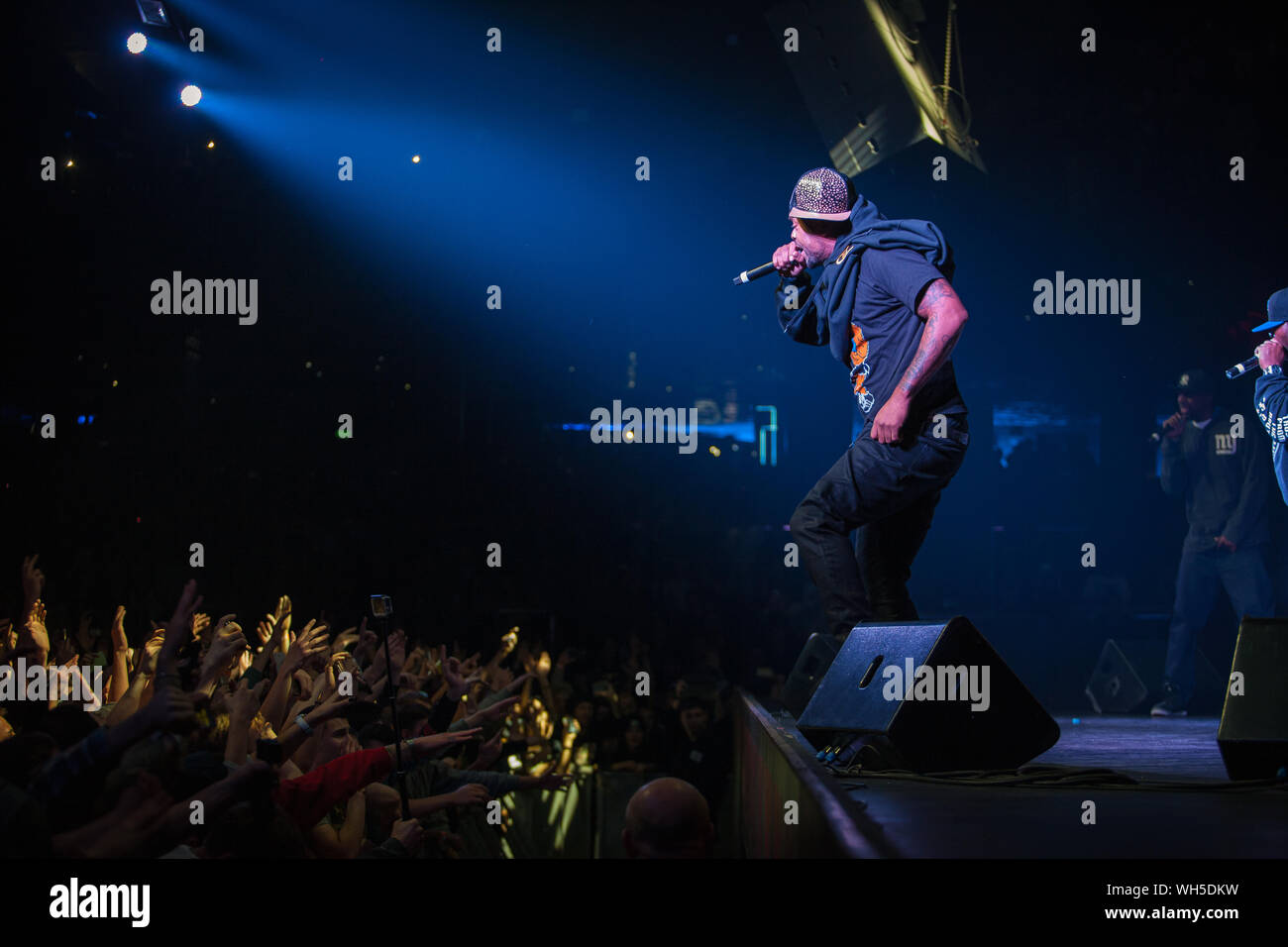 MOSCOW-13 NOVEMBER,2015: Rap concert of hip hop band Wu-Tang Clan ...