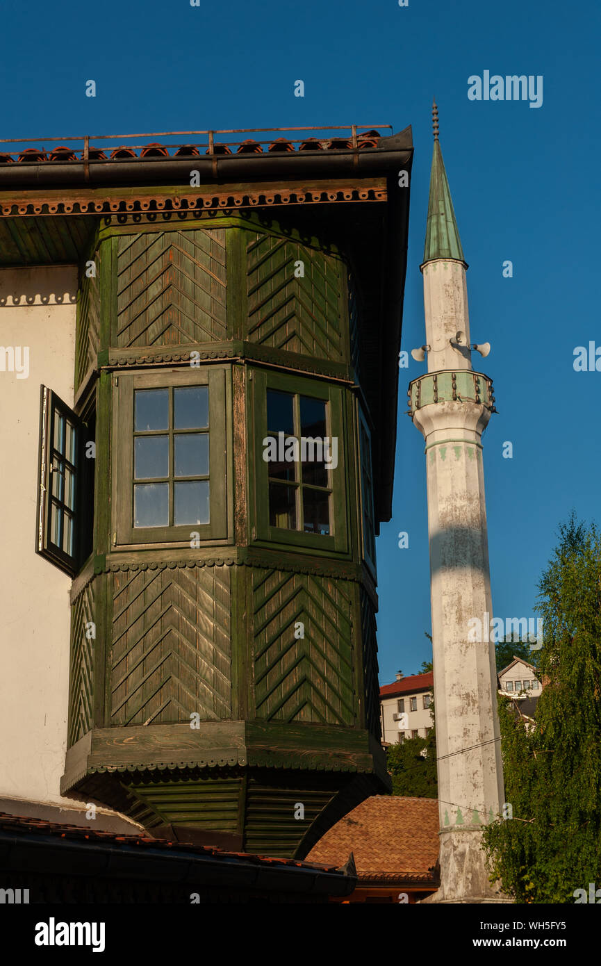 The Inat Kuca or The House of Spite is a traditional Bosnian restaurant ...