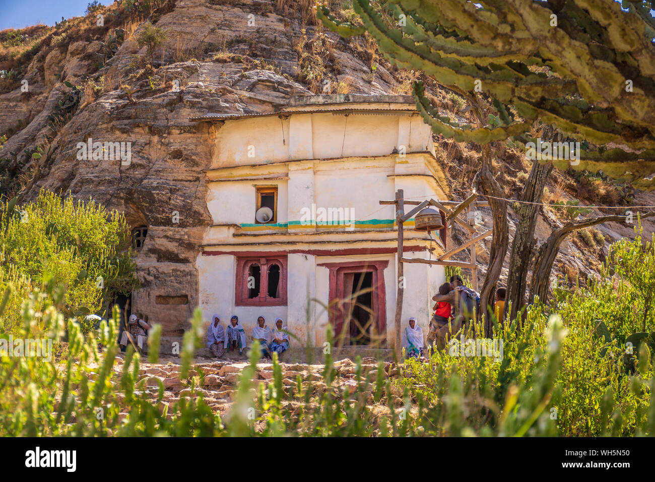 Maryam Korkor Church, Gheralta mountains, Ethiopia Stock Photo - Alamy