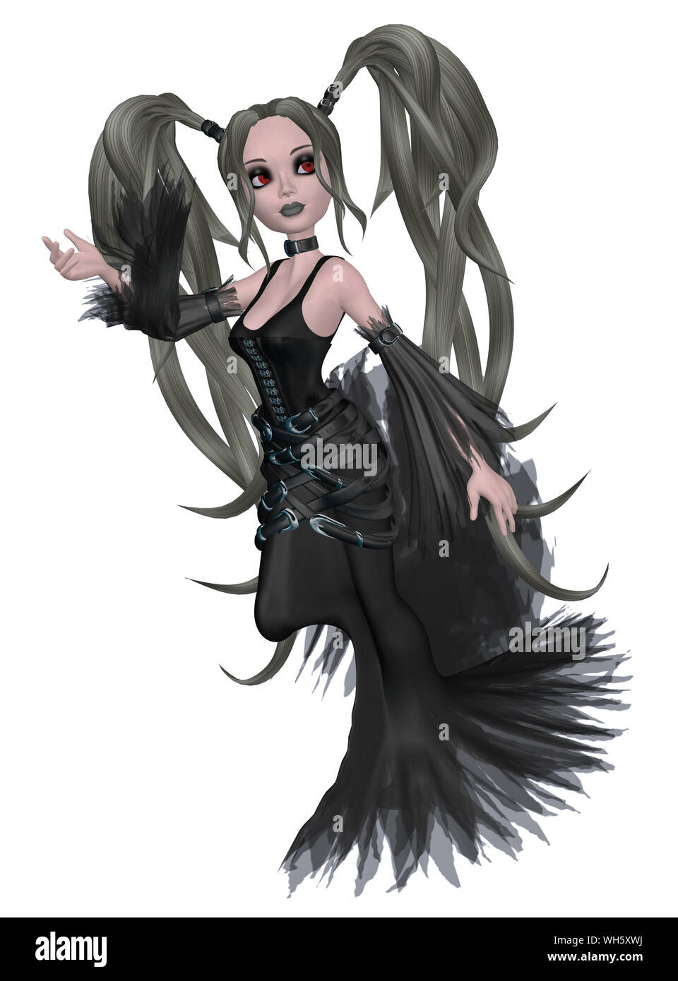 Girly Gothic Cartoons