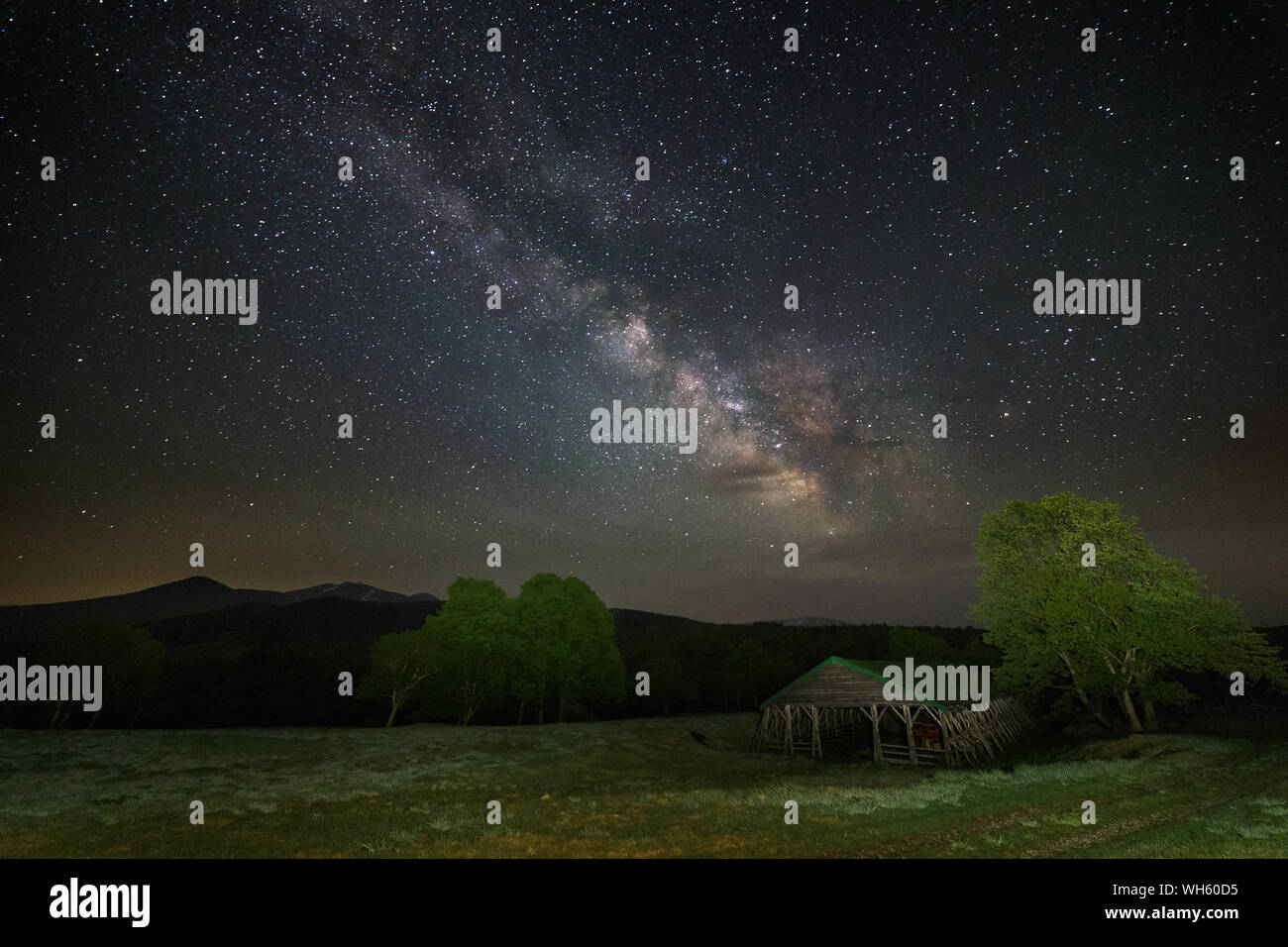 Night in the countryside hi-res stock photography and images - Alamy
