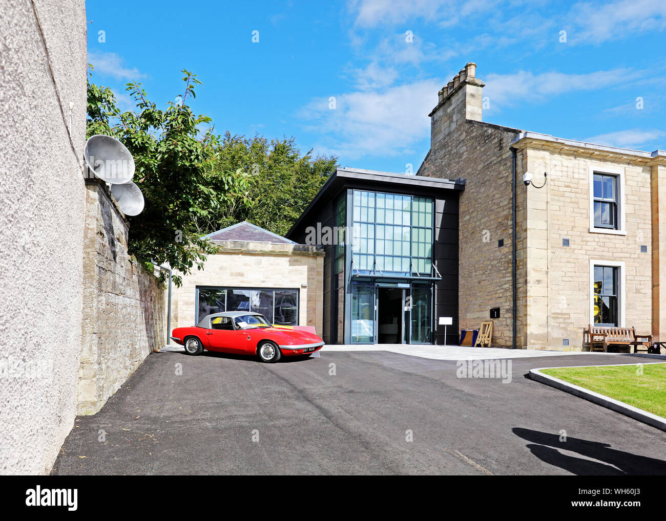 New exstension to the Jim Clark Motor Motorsport museum Duns Stock ...