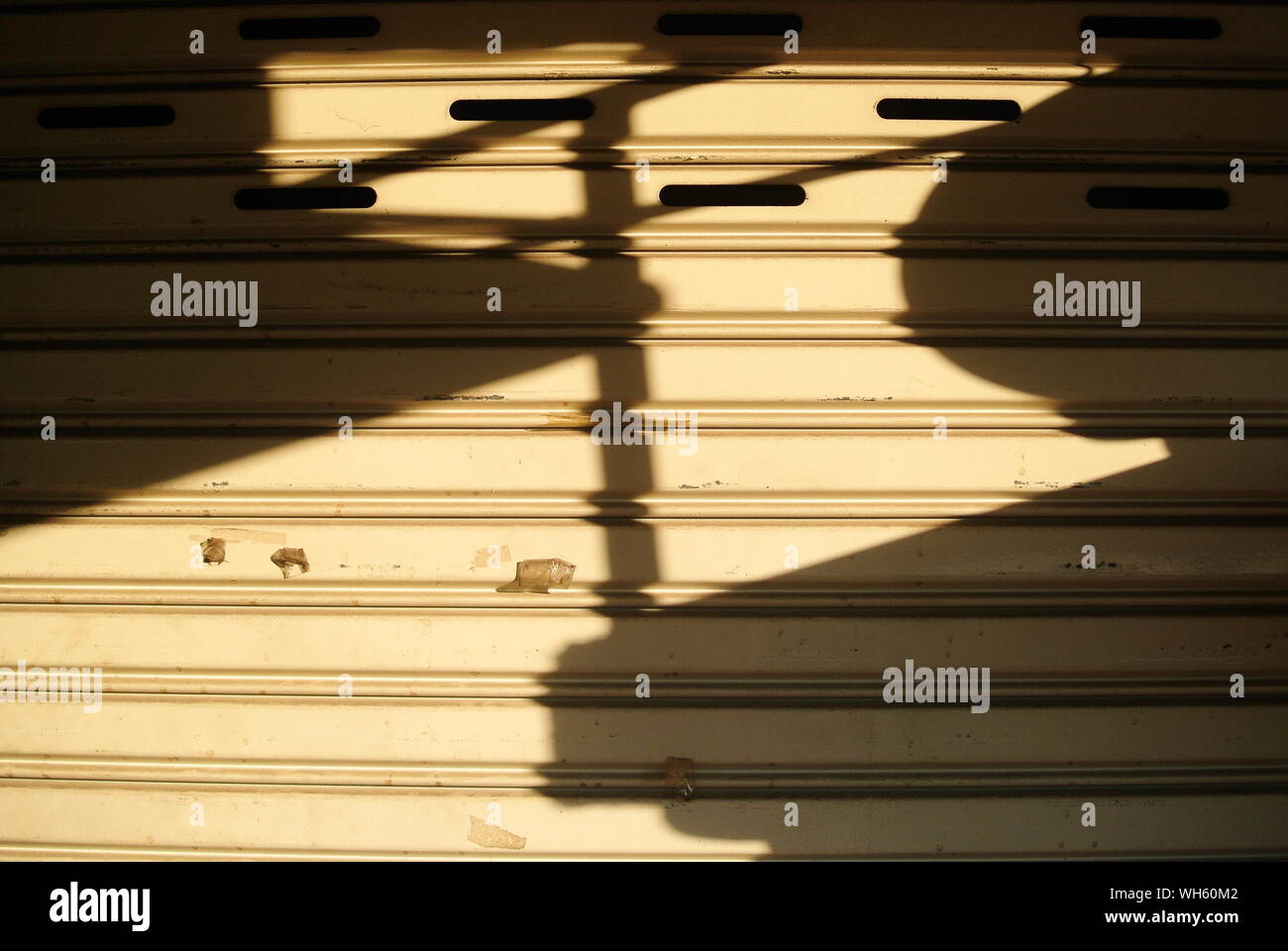 Corrugated shutter hi-res stock photography and images - Alamy