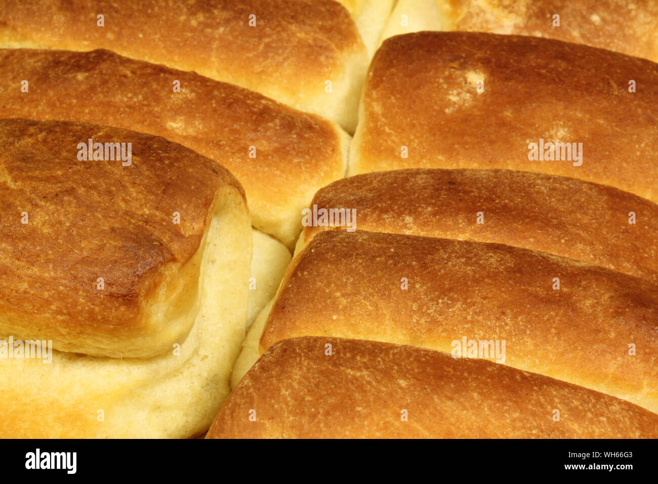 Homemade bread buns Stock Photo - Alamy