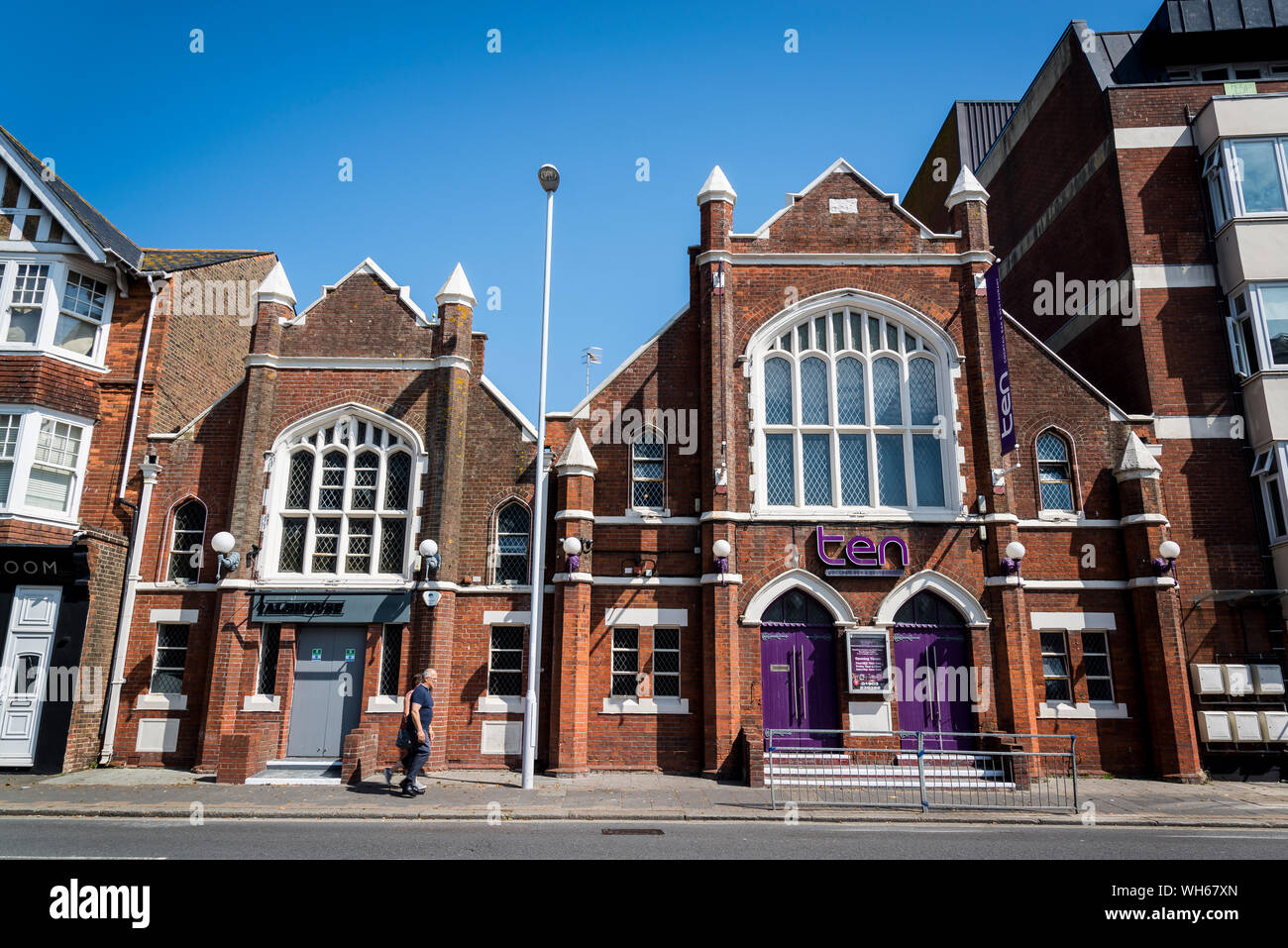Ten - Church turned into a cocktail bar and restaurant, Worthing, West ...