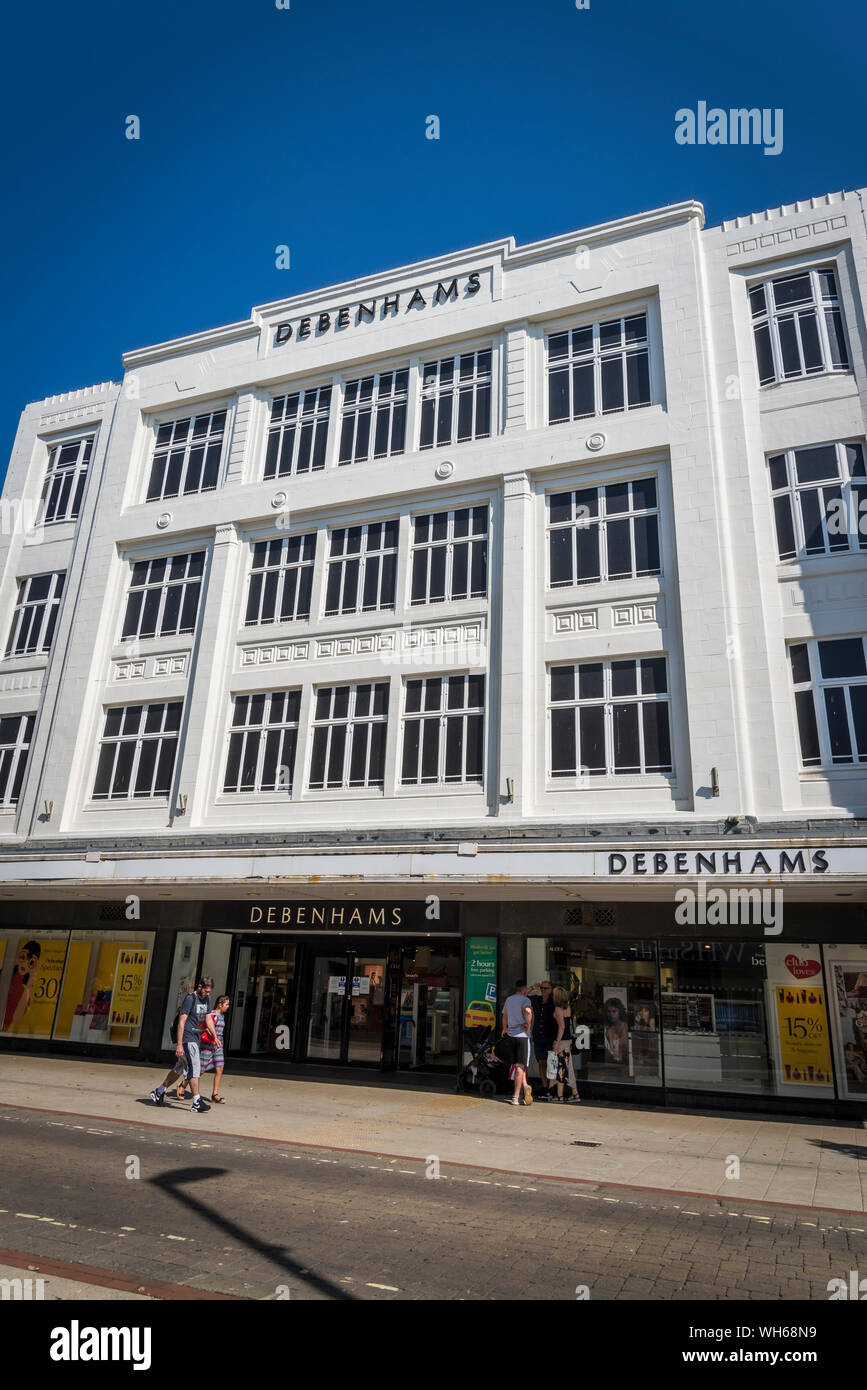 Debenhams - Department store chain Worthing, West Sussex, England, UK ...