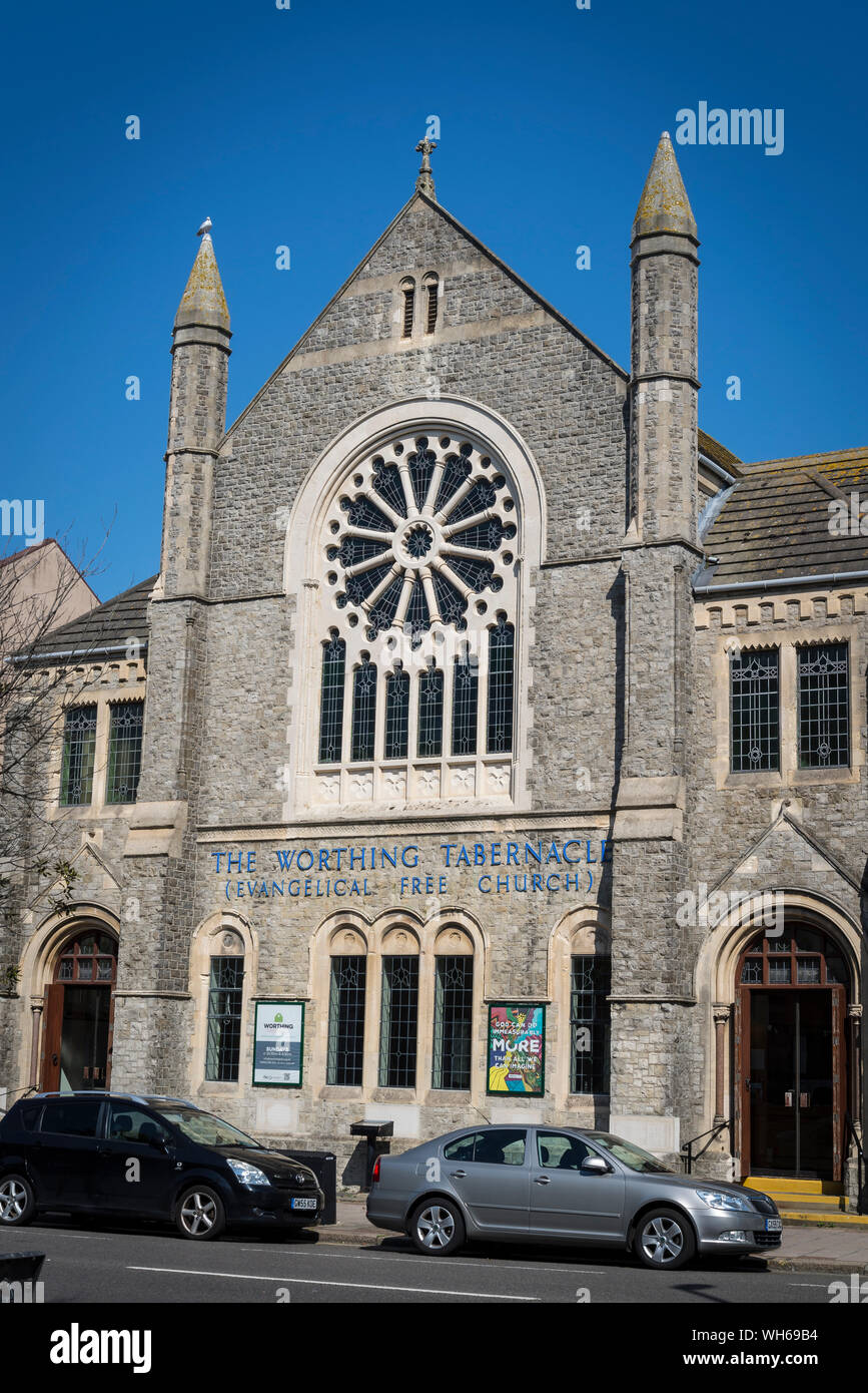 The Worthing tabernacle Evangelical Free church, Worthing, West Sussex ...