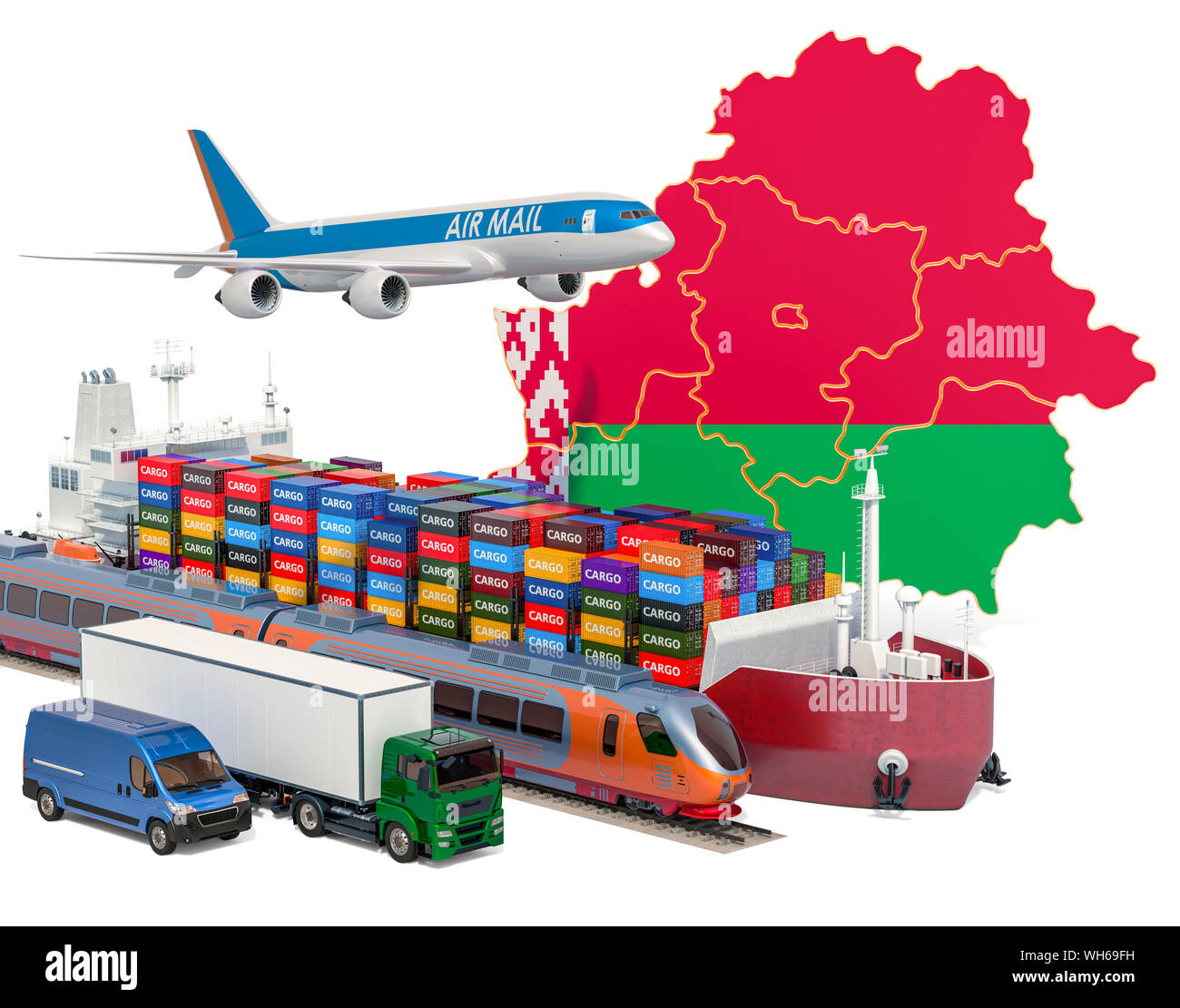 Cargo shipping and freight transportation in Belarus by ship, airplane ...