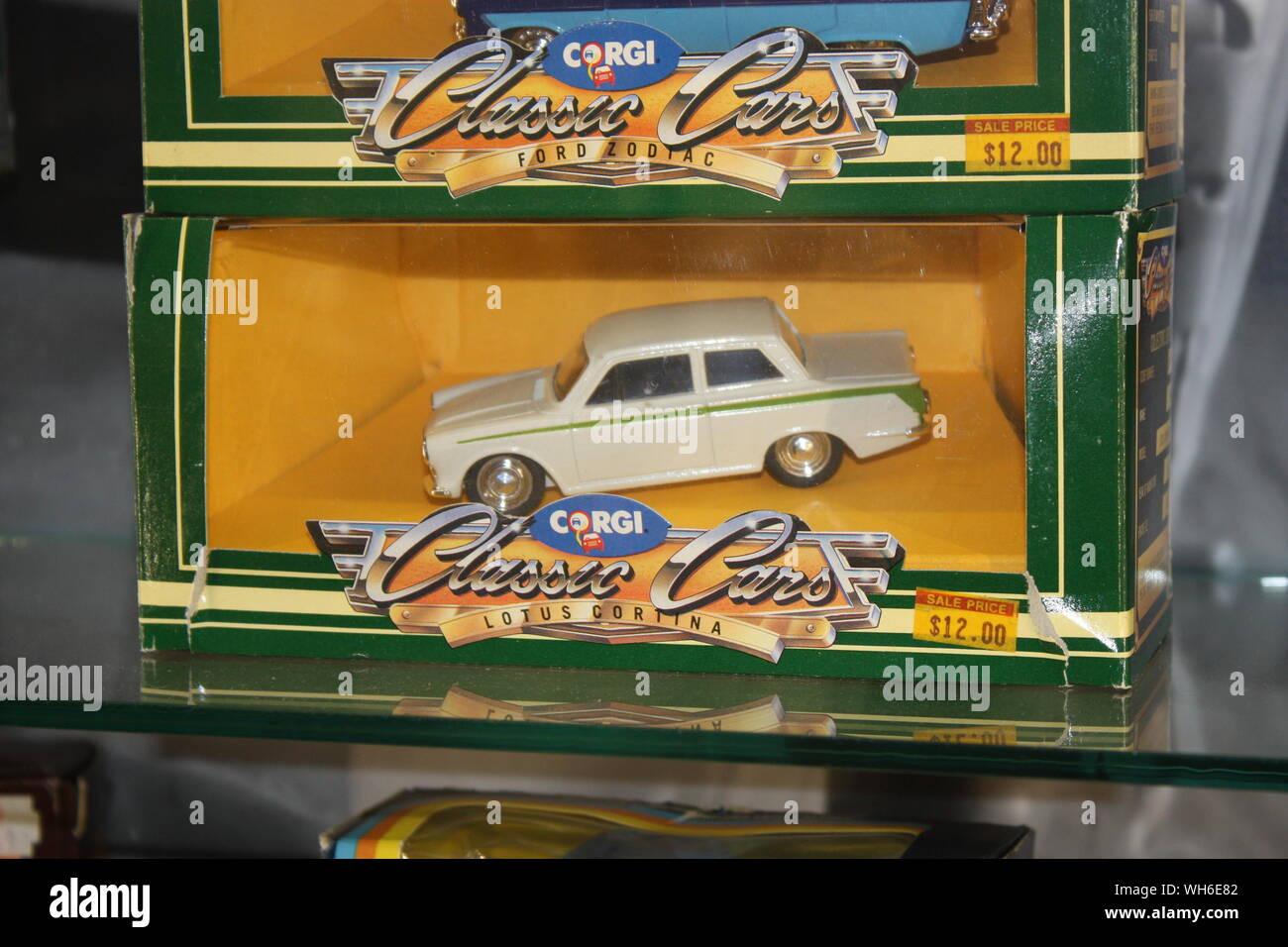 Toy car in museum Stock Photo - Alamy