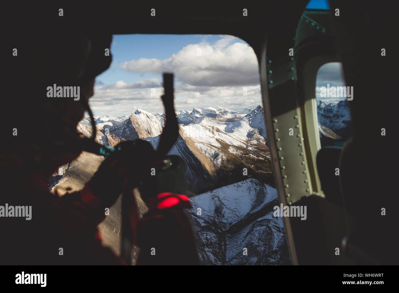 One man helicopter hi-res stock photography and images - Alamy