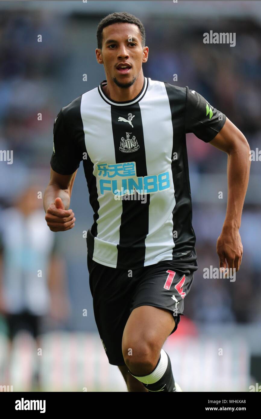 ISAAC HAYDEN, NEWCASTLE UNITED FC, 2019 Stock Photo - Alamy