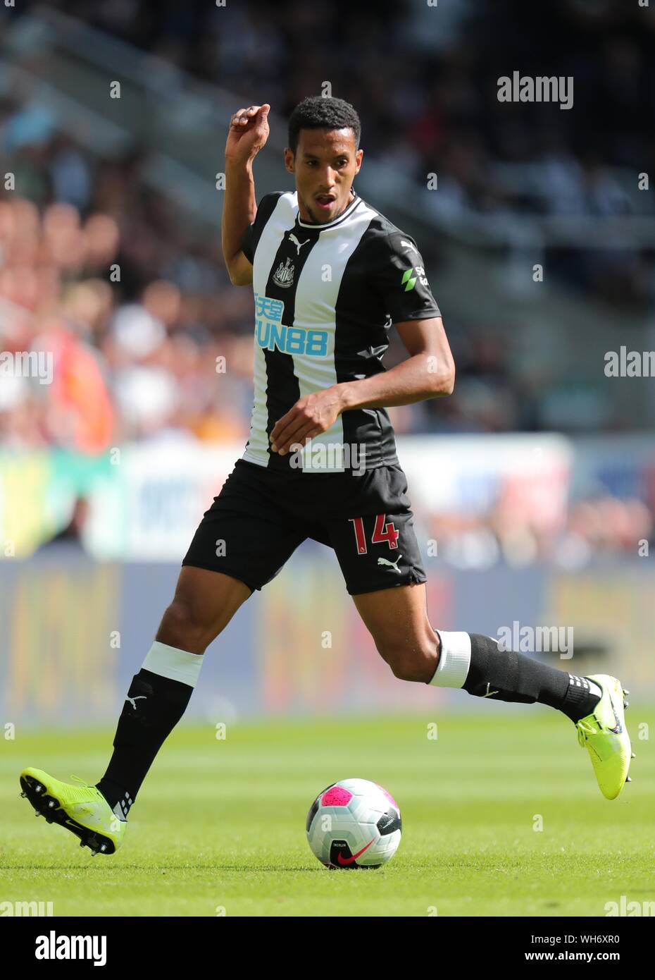 ISAAC HAYDEN, NEWCASTLE UNITED FC, 2019 Stock Photo - Alamy