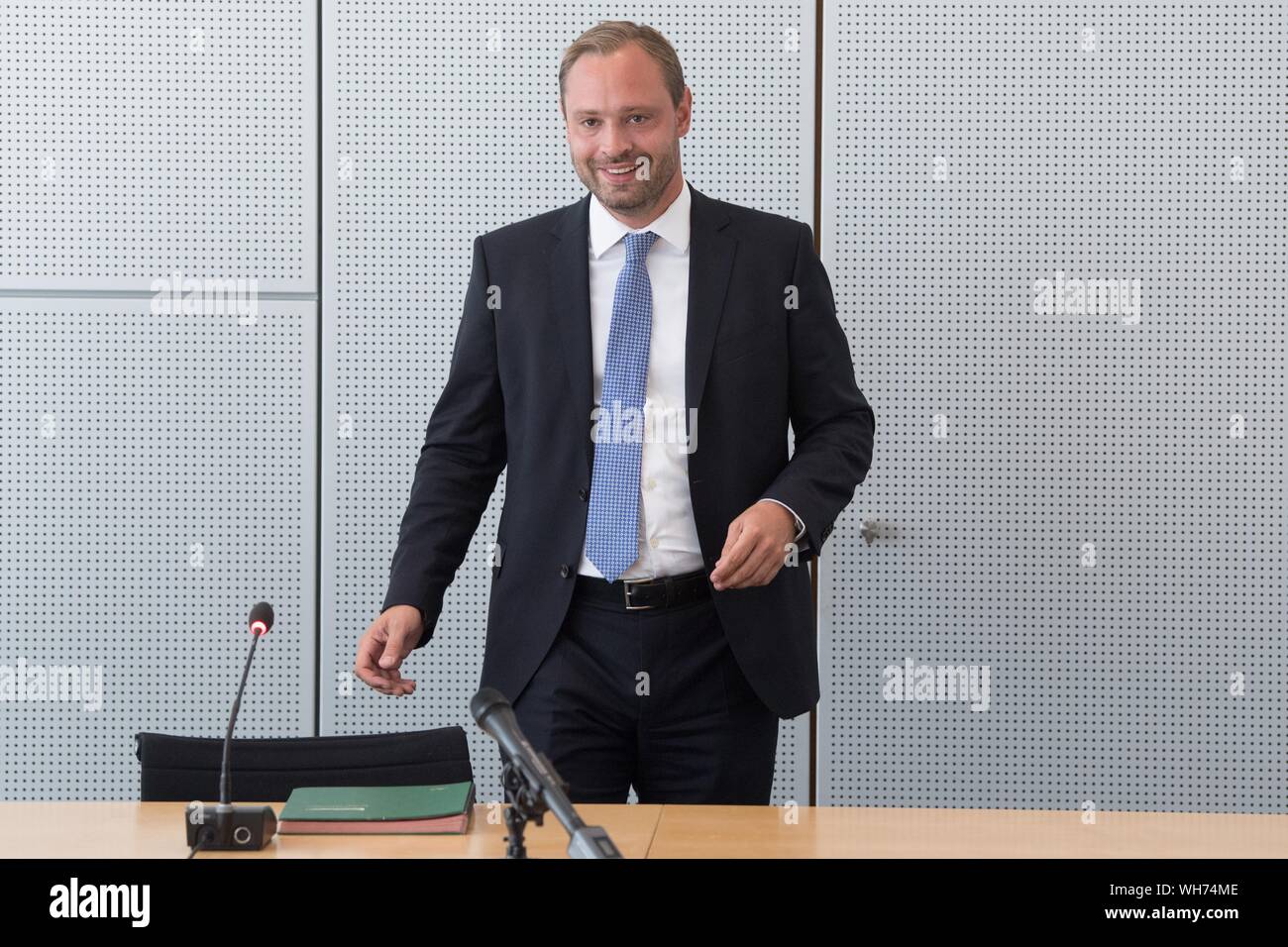 Dresden, Germany. 02nd Sep, 2019. Alexander Dierks, CDU Secretary ...
