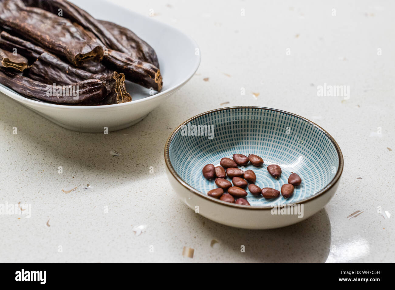 Carob Seeds and Pods Carats / Locust Beans Ready to Use. Organic ...